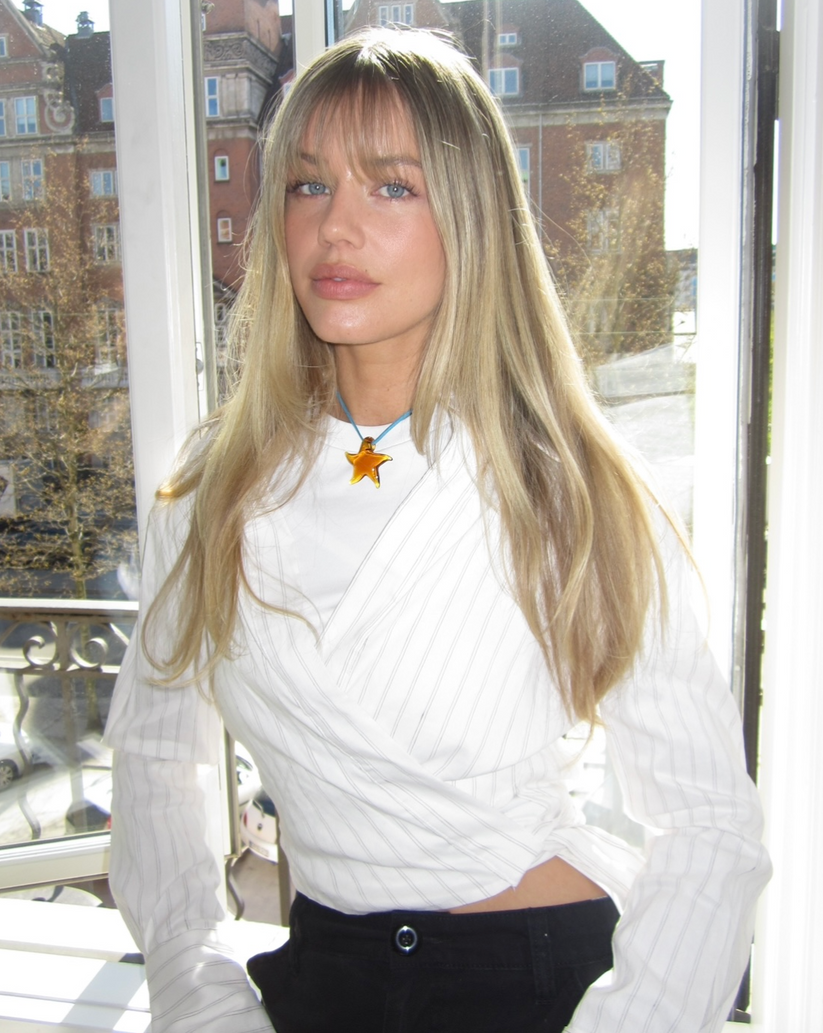 Amber Chubby Star Necklace – Lemon Lua